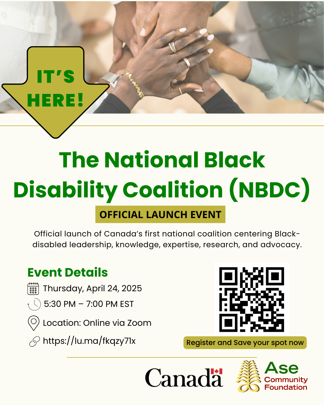 Ase Community Foundation for Black Canadians with Disabilities
